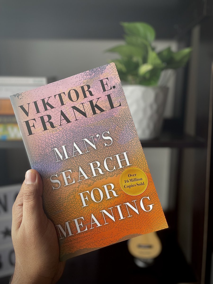 "Man’s Search For Meaning" An uplifting and thought provoking read ...