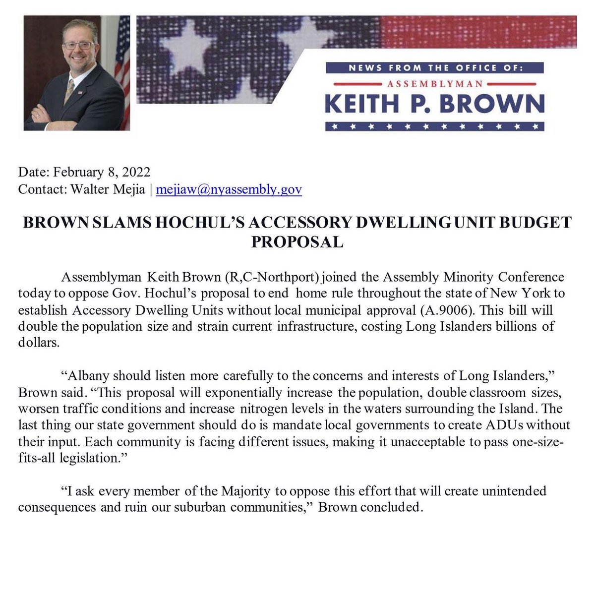 Assemblyman Keith Brown (@NYAssemblyBrown) | Twitter