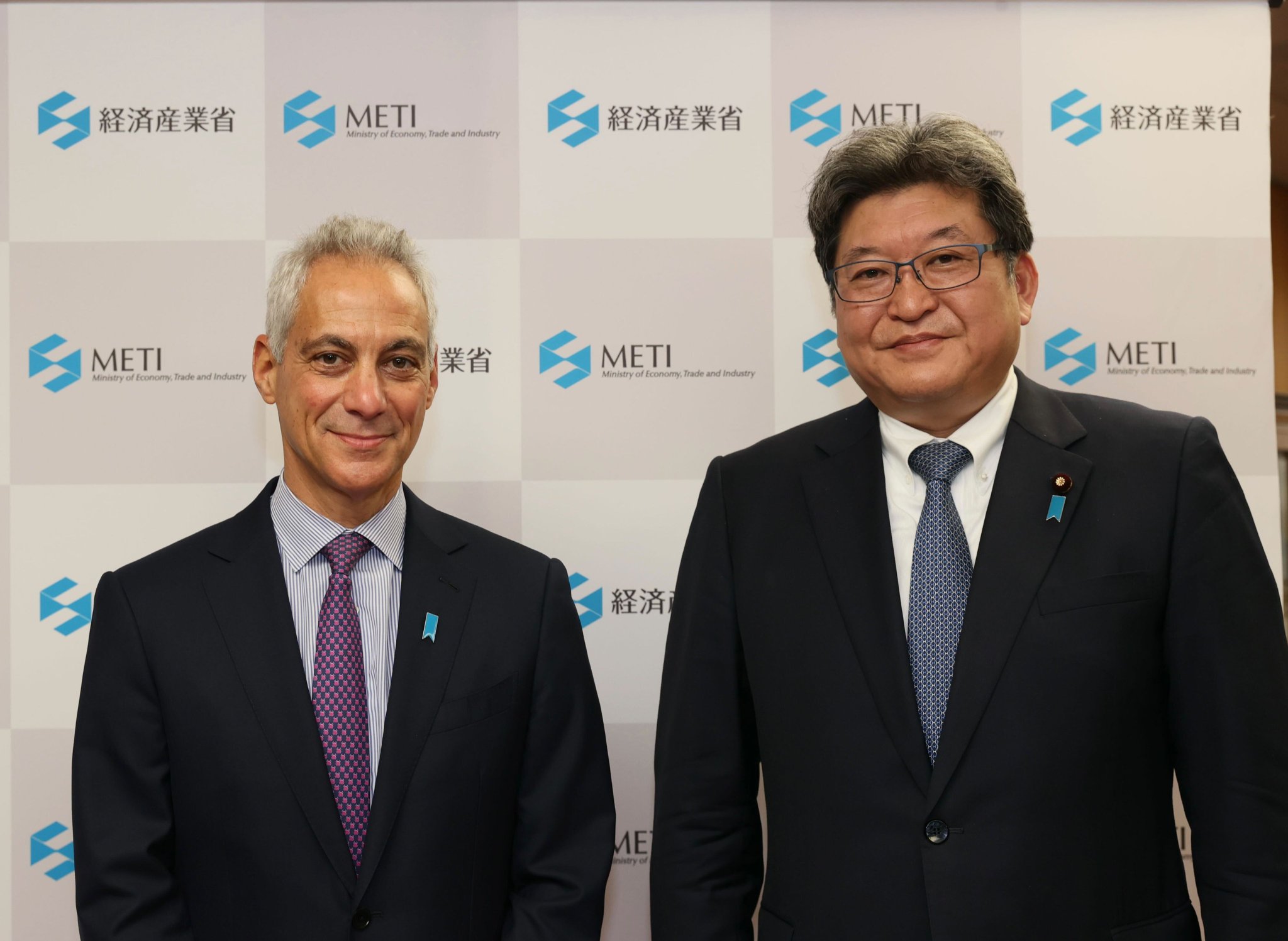 ラーム・エマニュエル駐日米国大使 On Twitter Pleasure To Meet Meti Jpn Minister