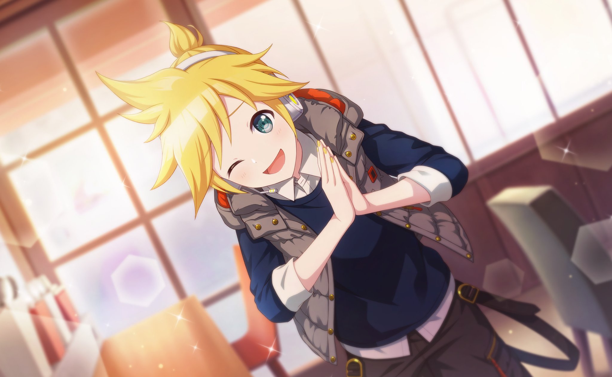 Project Sekai ENG (Unofficial) on Twitter: "[Irrepressible Interest] Gacha 4★ Kagamine Len ...