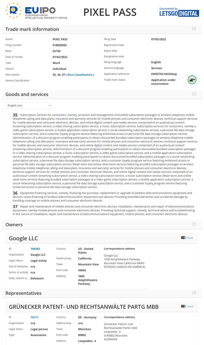 Google Pixel Pass coming to Europe 🇪🇺 🔥 https://t.co/yUMdYfYUra Pixel Pass is an all-in-one ...