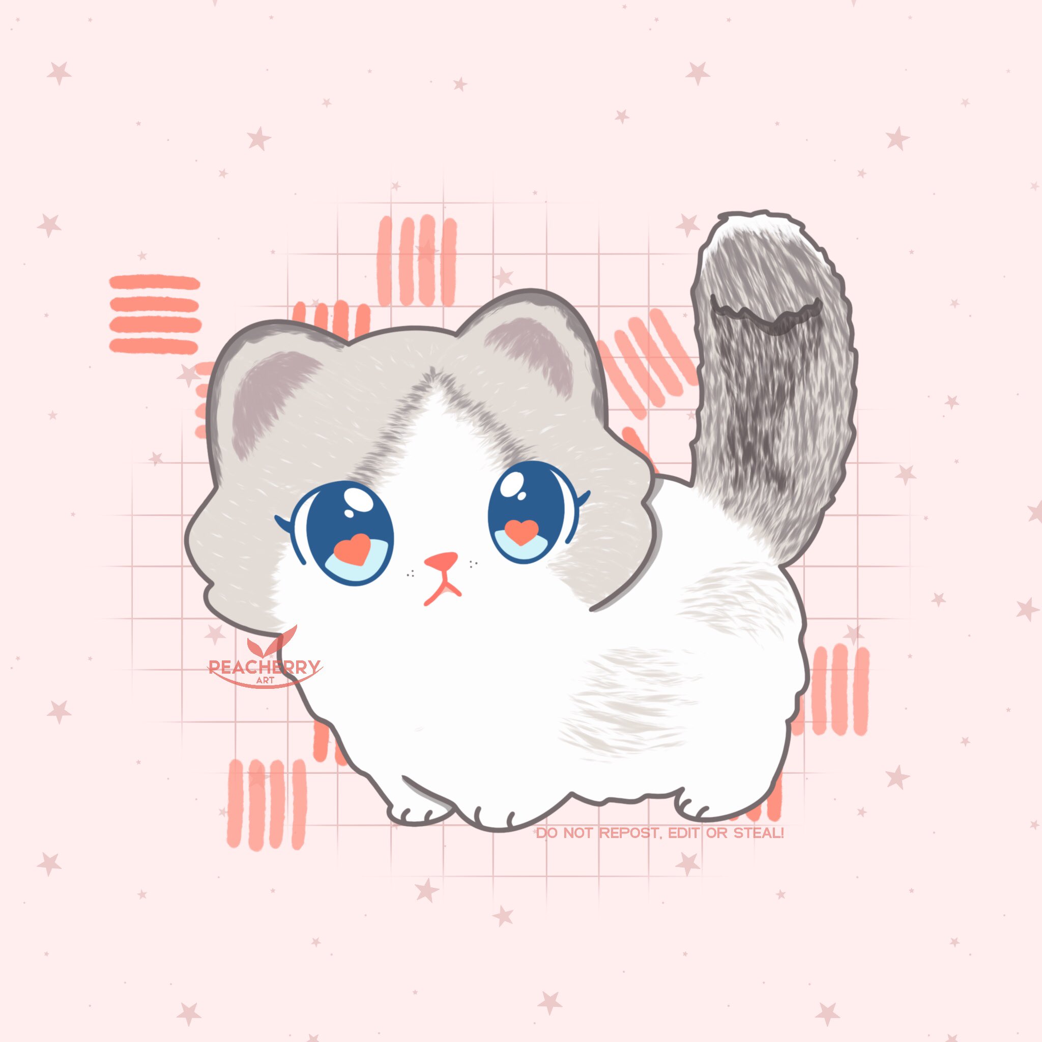 Chibi Cat Drawing