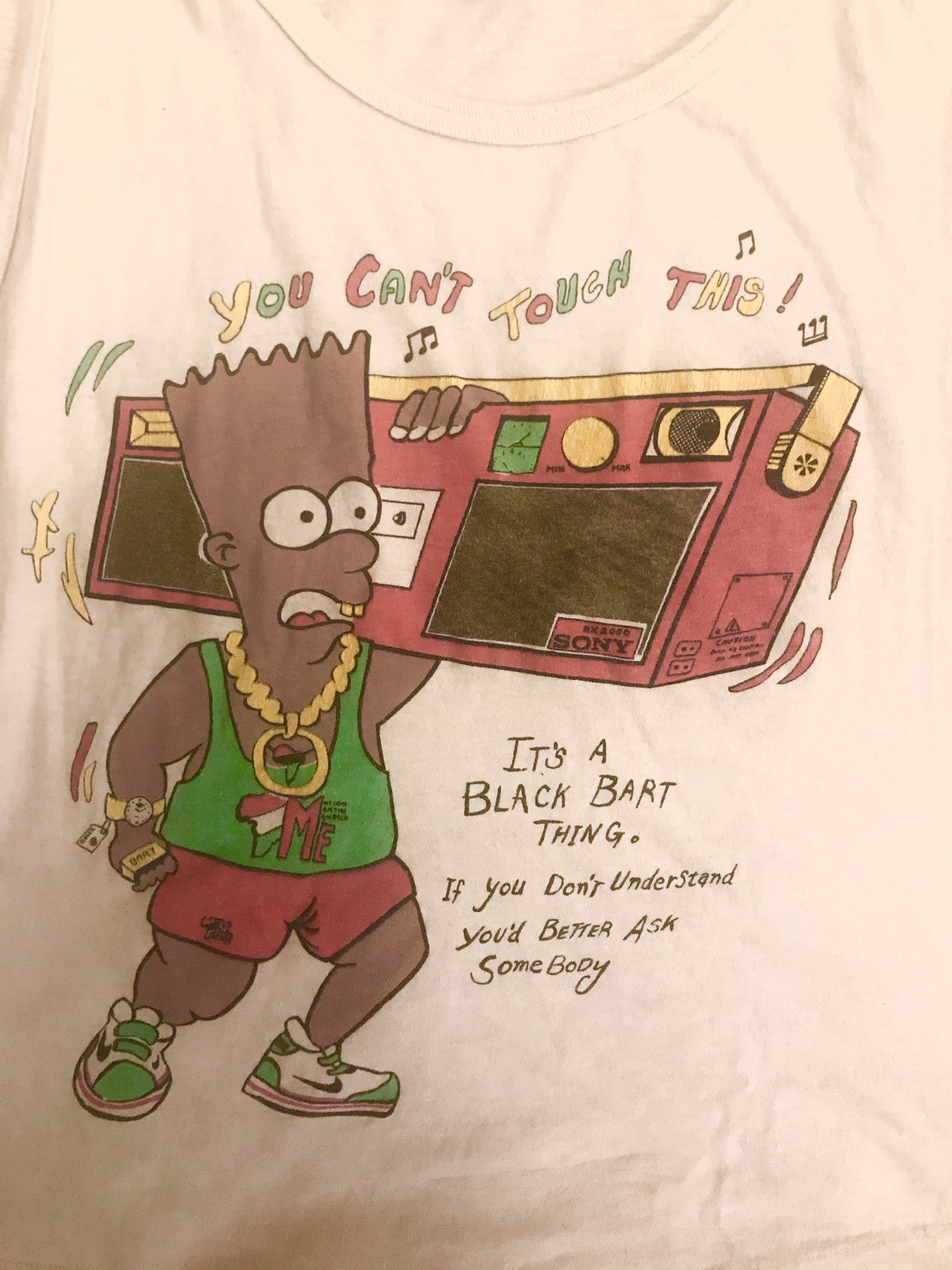Black Bart Simpson Bootleg