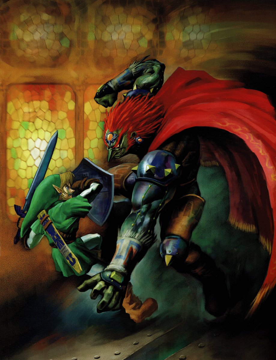 The Legend of Zelda: Ocarina of Time - promotional artwork ...