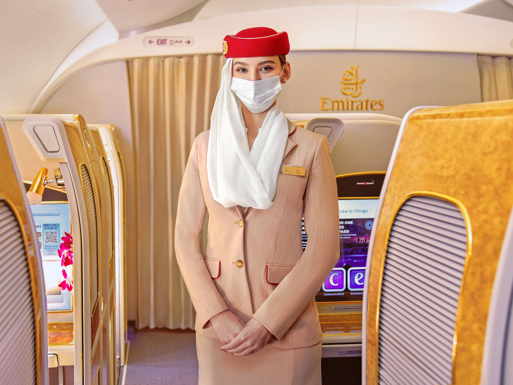 Emirates Airlines Flight Attendant
