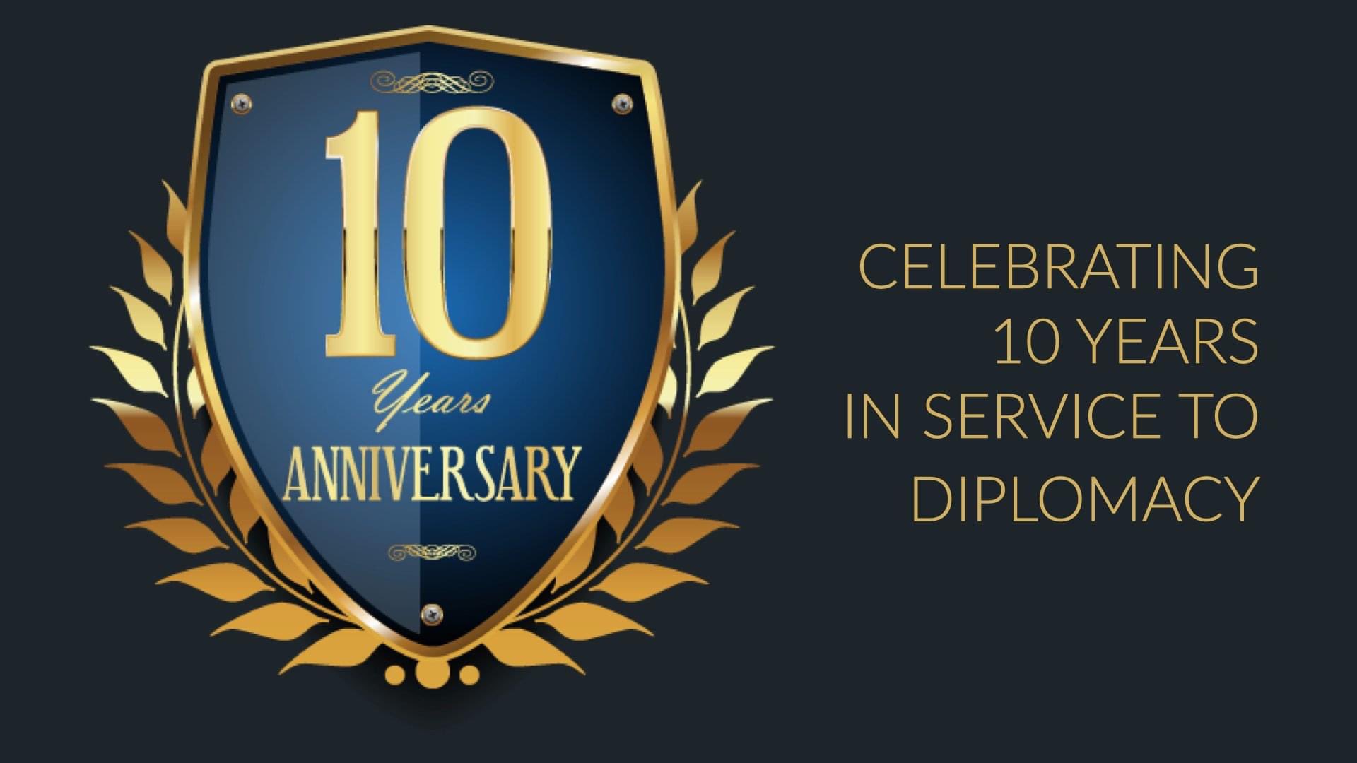Celebrating 10 Years Of Service