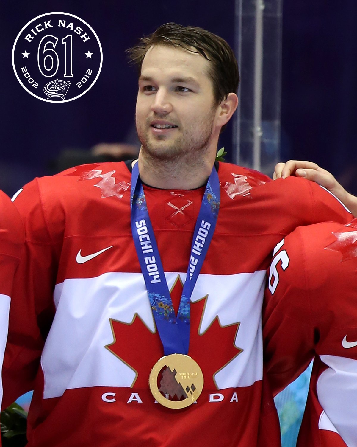Rick Nash Olympic Medals