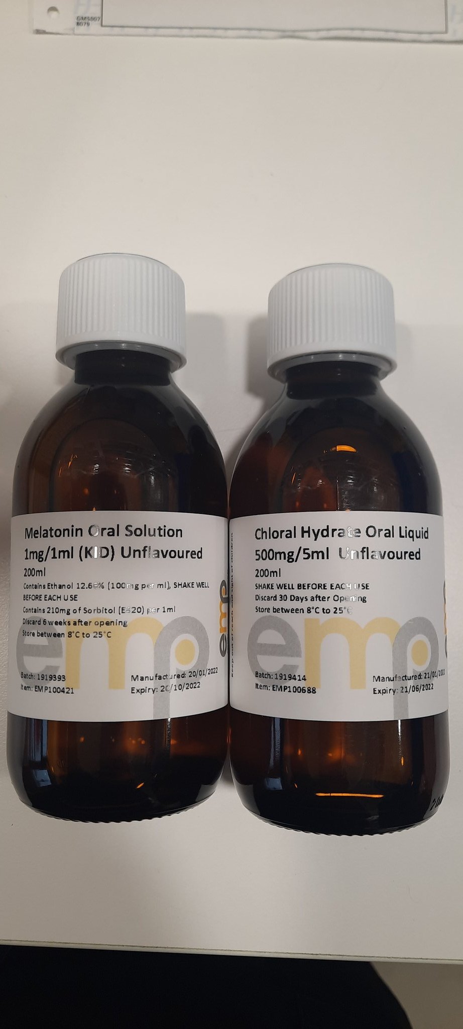 Chloral Hydrate 500 Mg