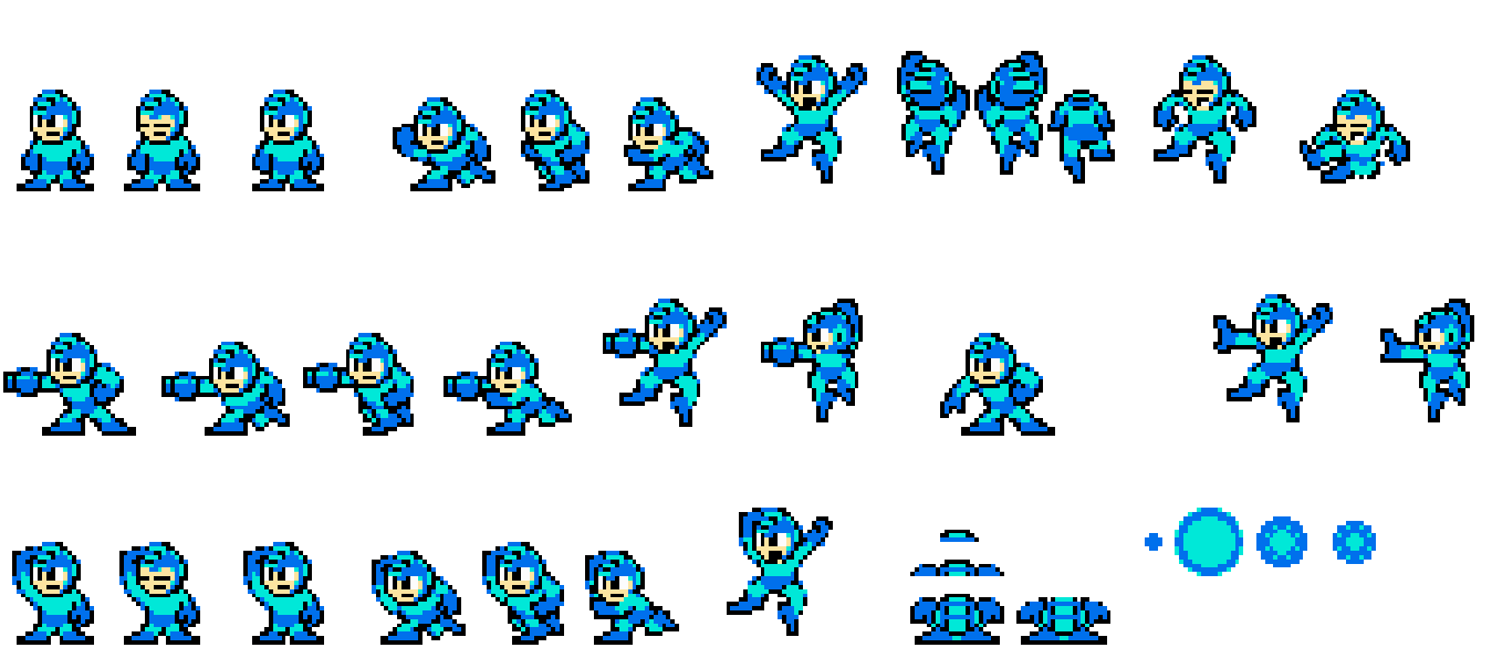 Mega Man Sprite Transparent