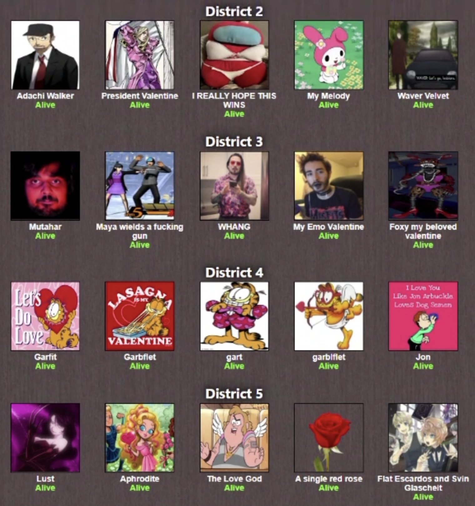 Hunger Games Valentines