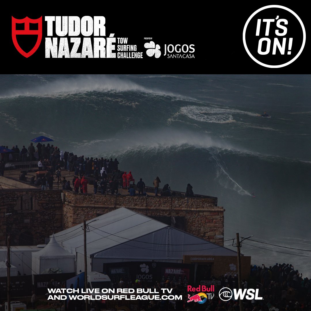 World Surf League on X: The TUDOR Nazaré Tow Surfing Challenge