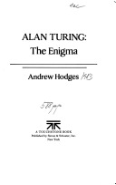 'DOWNLOAD [PDF]> Alan Turing : The Enigma by Andrew Hodges Textbook