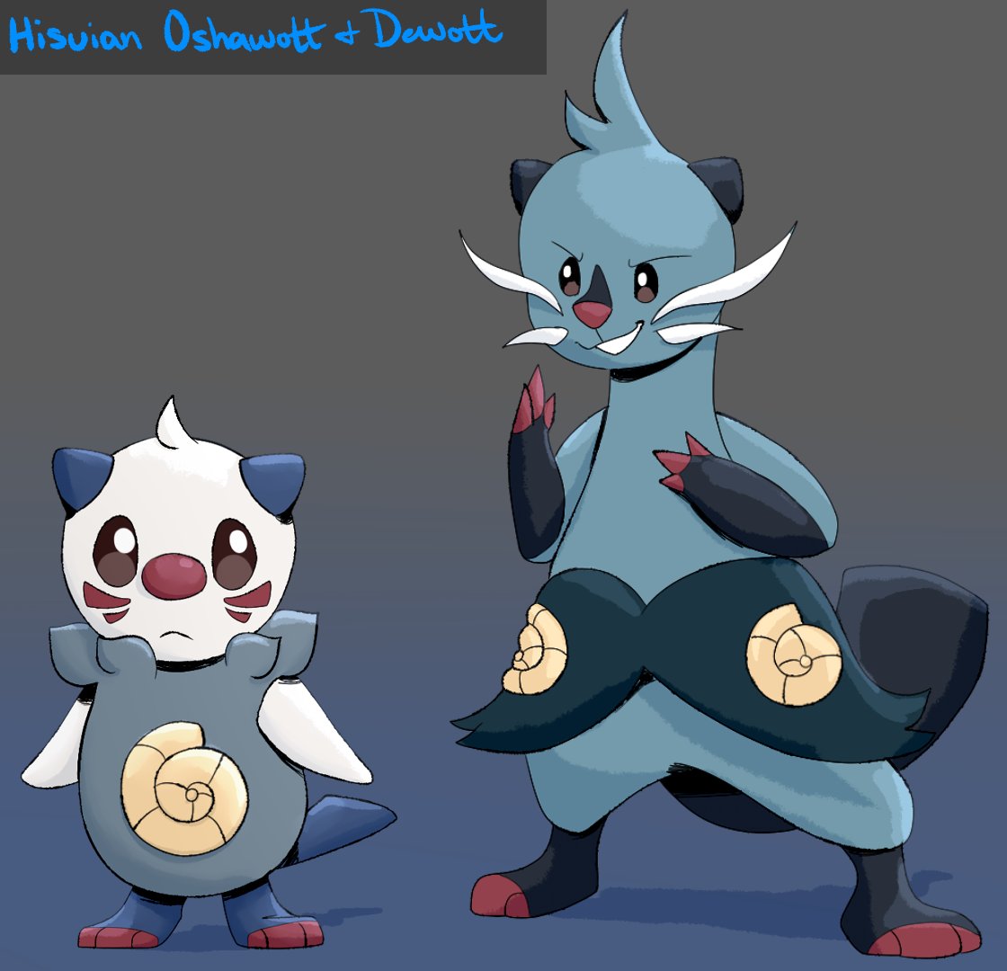 Dewott And Oshawott