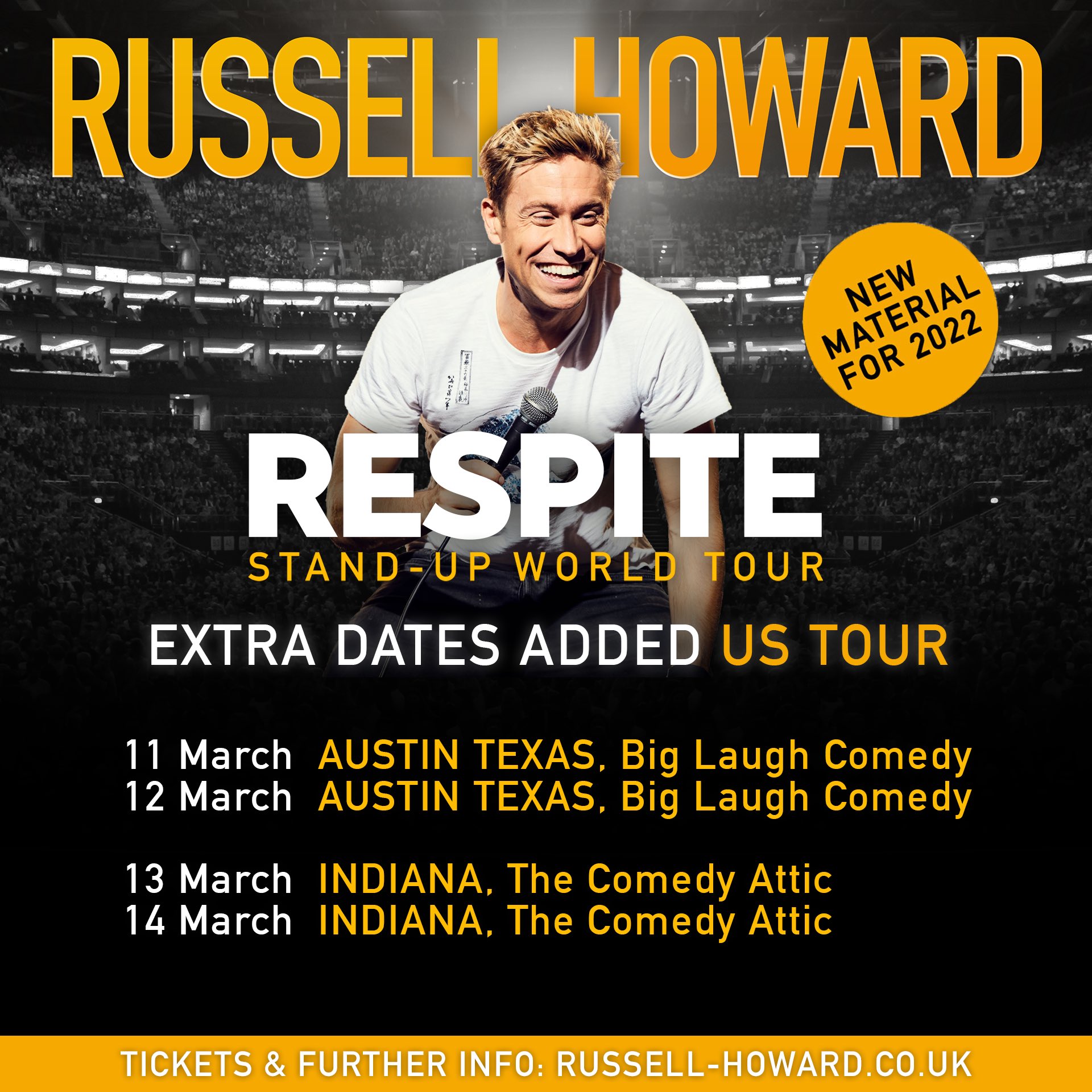 Russell Howard 2022