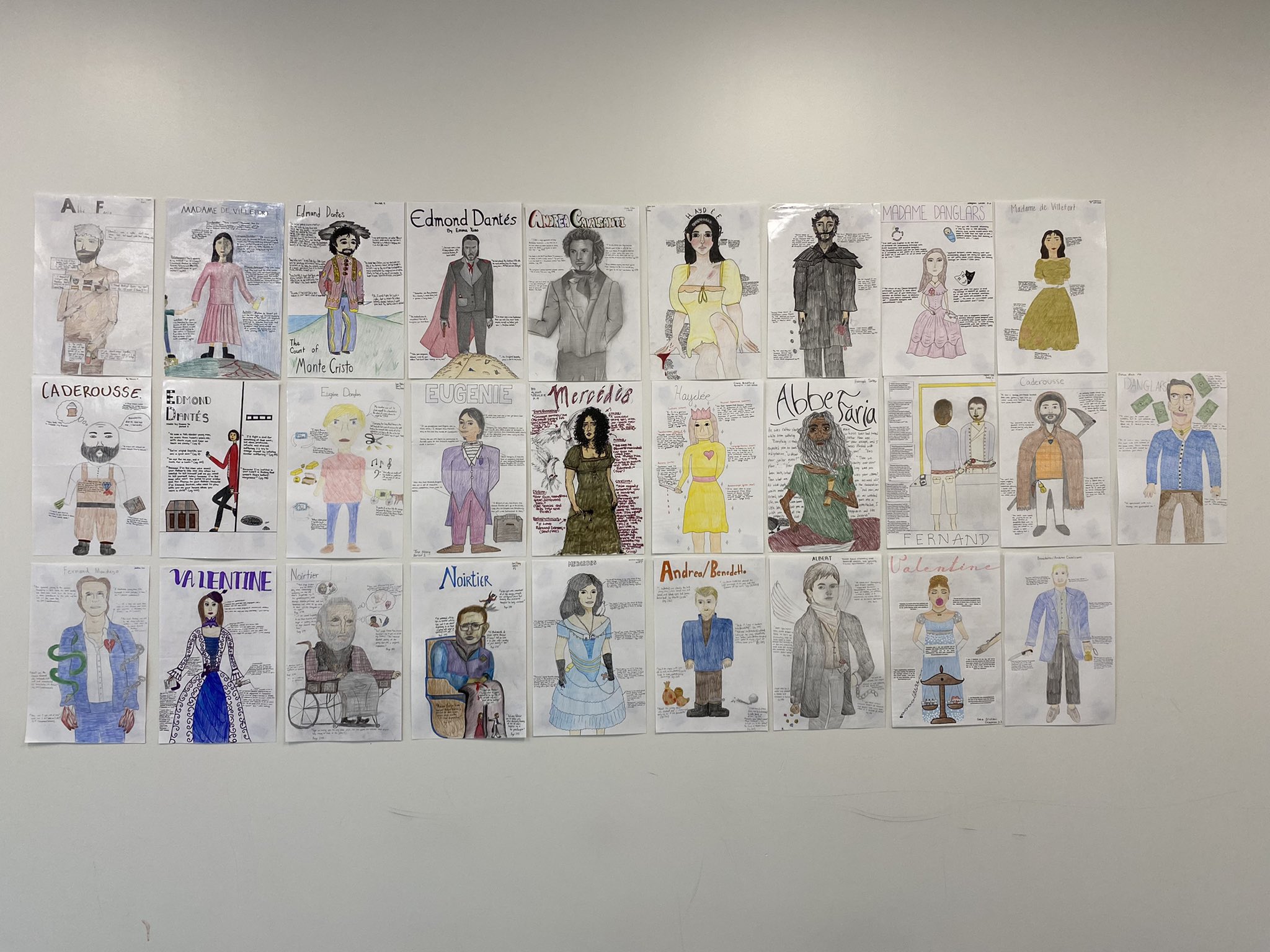 The Count Of Monte Cristo Characters