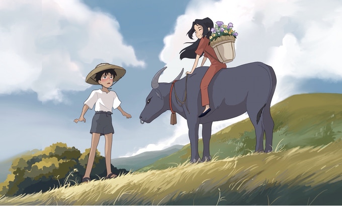 Cow Animation Moving