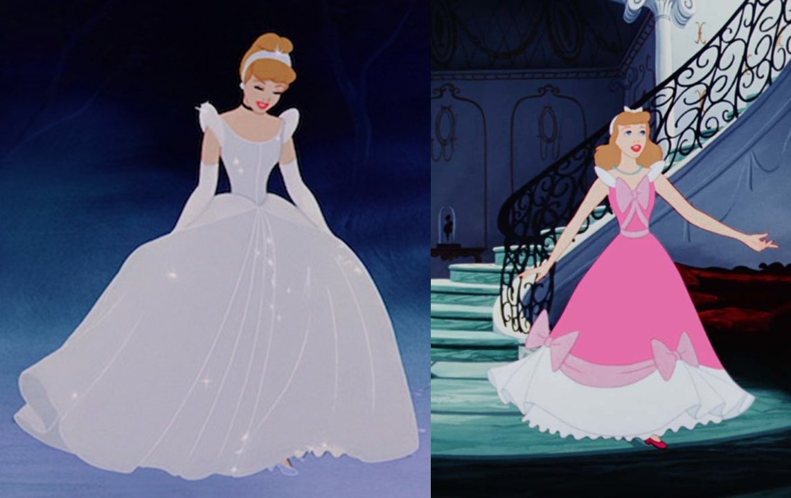 Cinderella Disney Movie Pink Dress