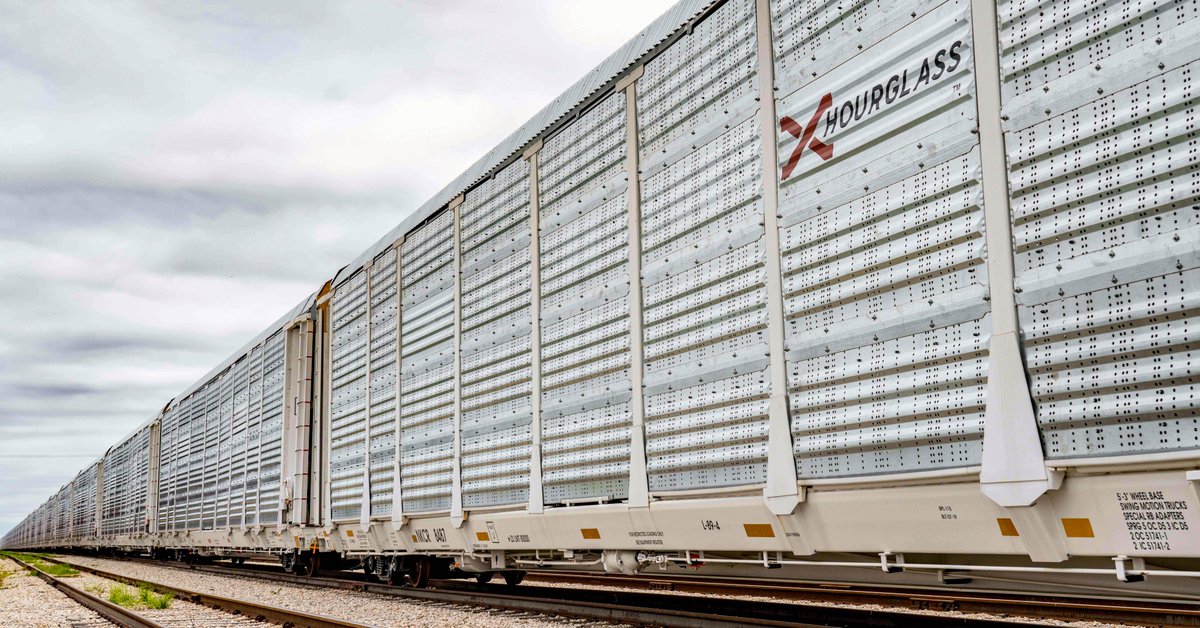 Trinity Rail Bi Level Trains