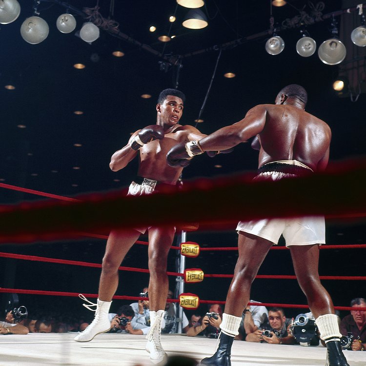 Muhammad Ali Vs Sonny Liston Color