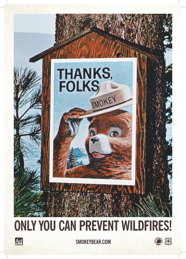 Smokey The Bear Ads