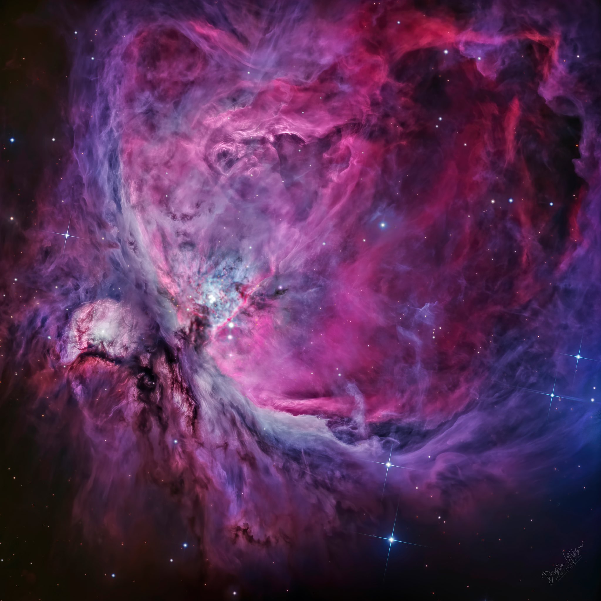 High Resolution Orion Nebula