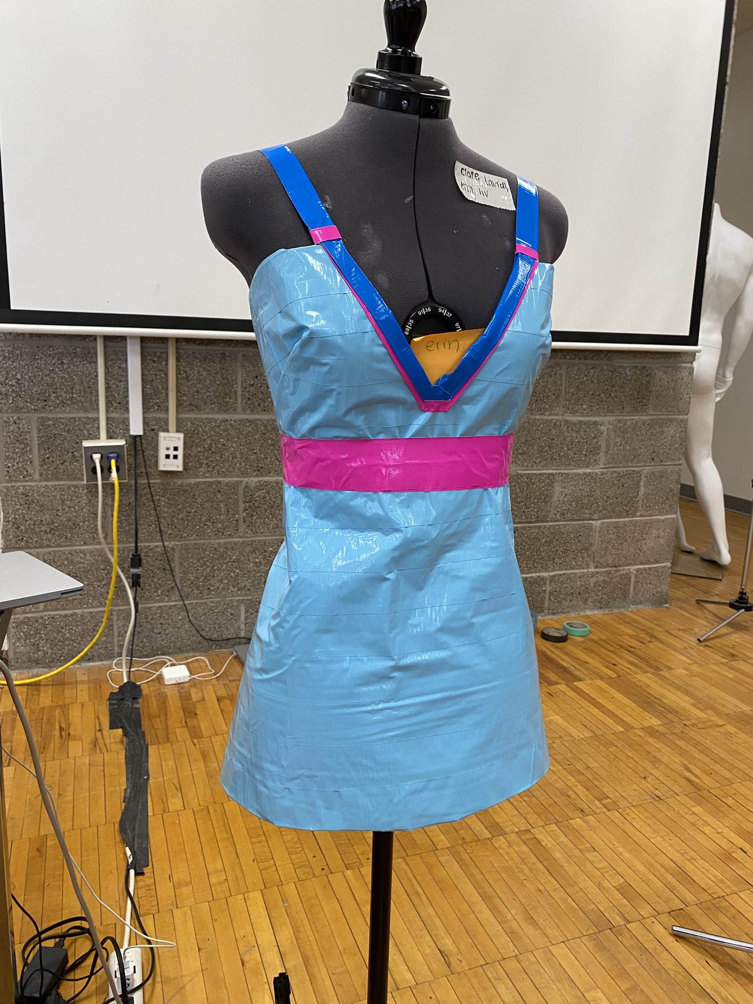 Simple Duct Tape Dress