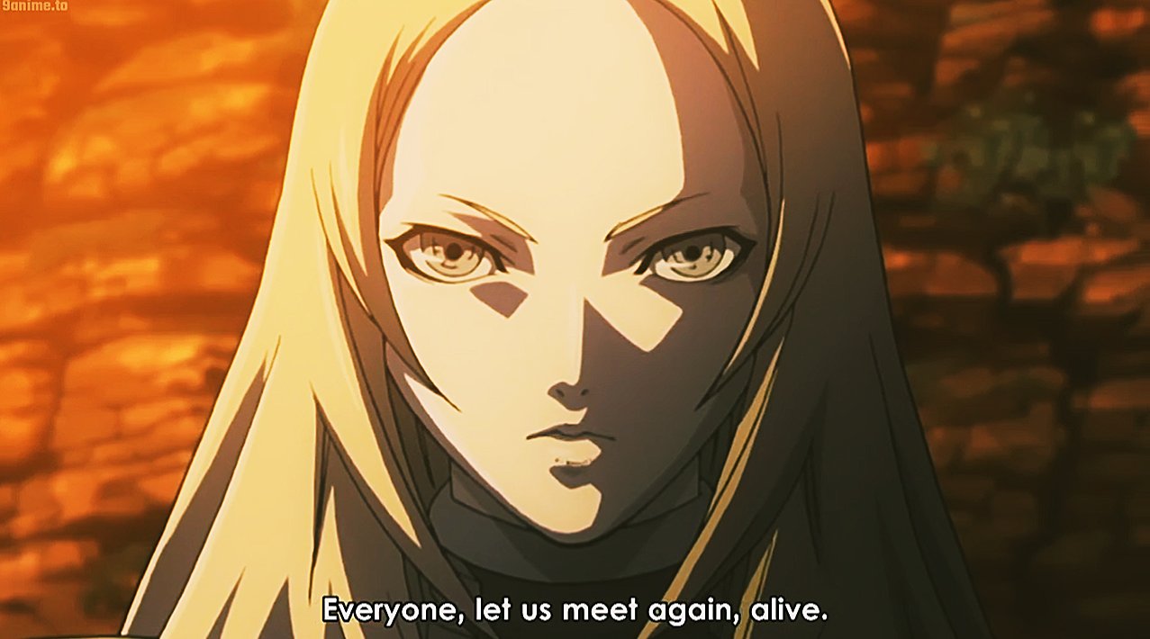 Claymore Anime Eyes