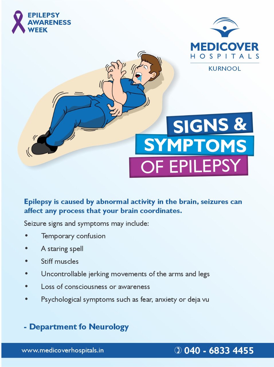 Epilepsy Seizure Symptoms