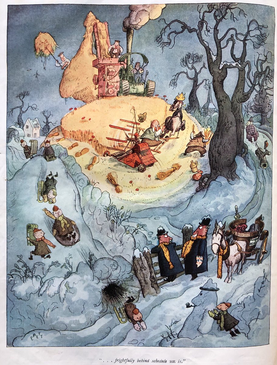 「Rowland Emmett (1906-1990), Punch, 1943 」Thomas Ragonの漫画
