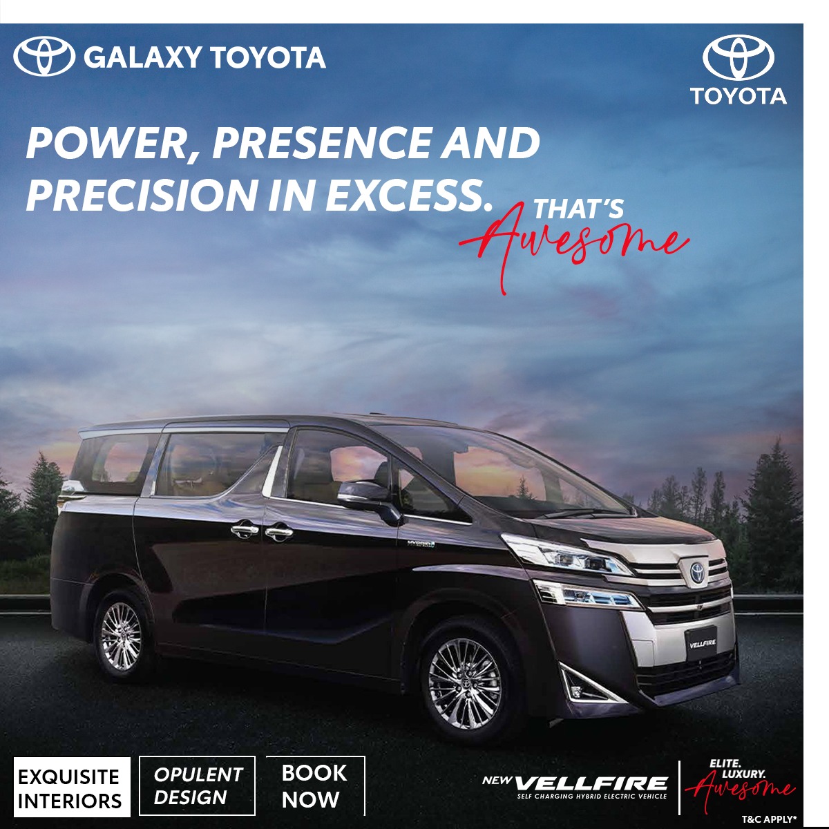 Toyota Car Advertising Posters