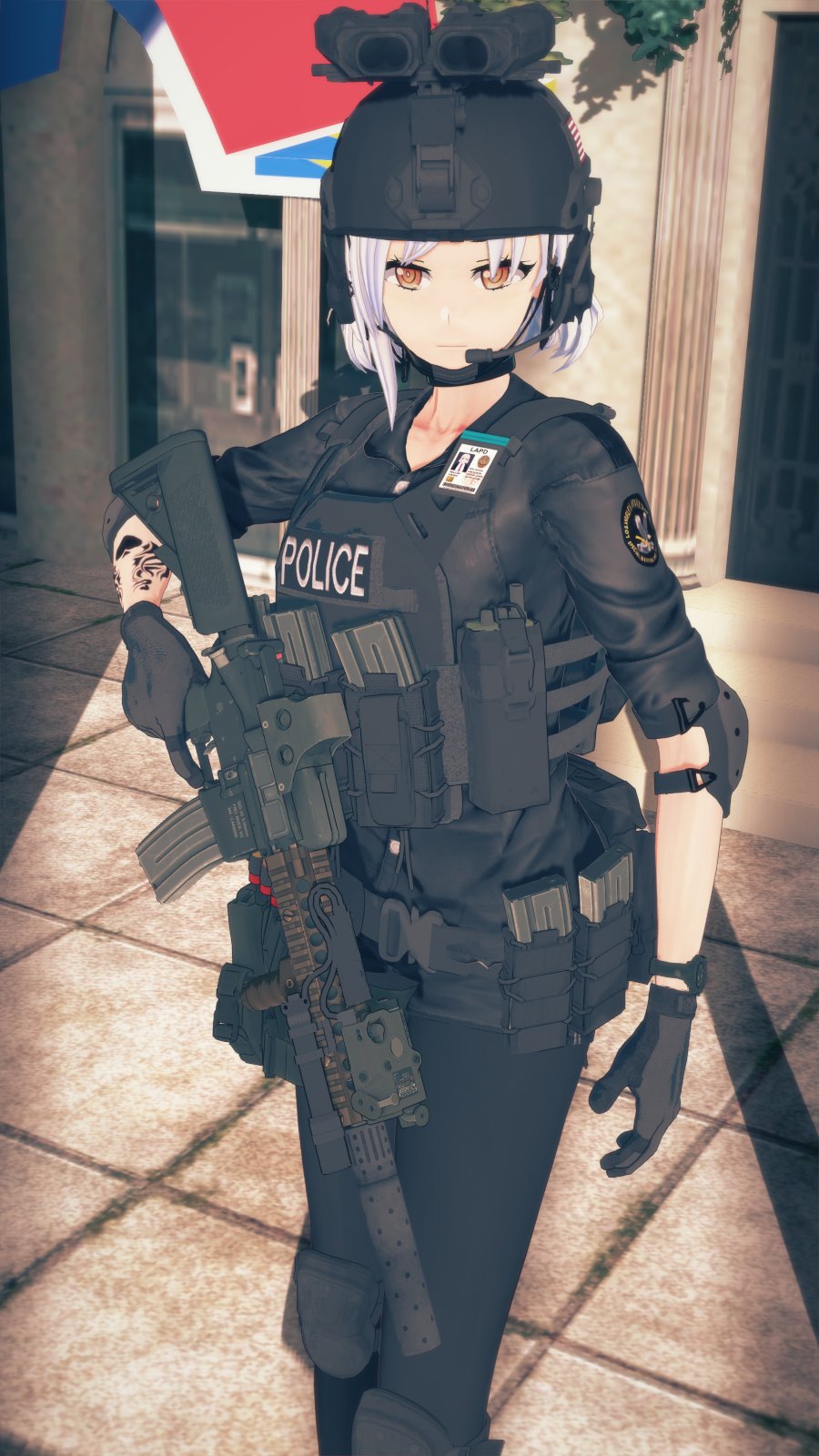 Anime Swat Girls