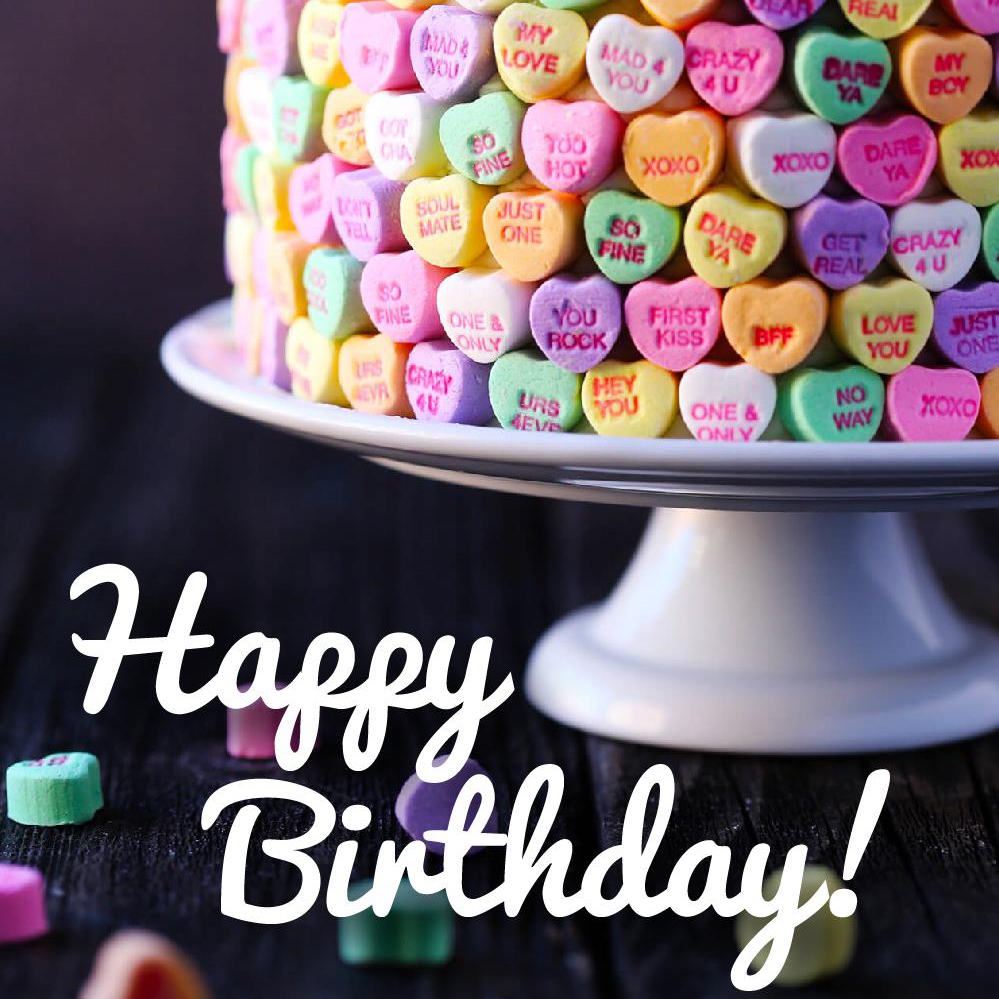 February Birthday Cake