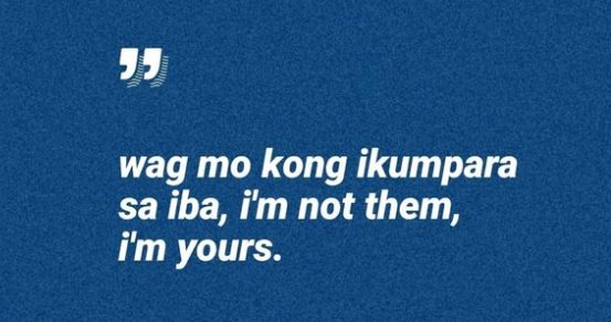 Kilig Quotes Tagalog