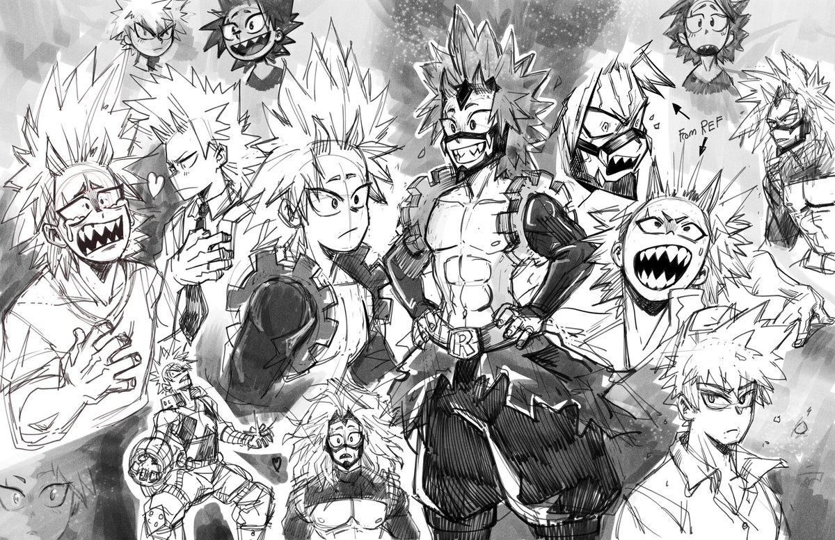 「KRBK - sketch dump - I'm pretty happy with most of these 」Pork_Slyの漫画