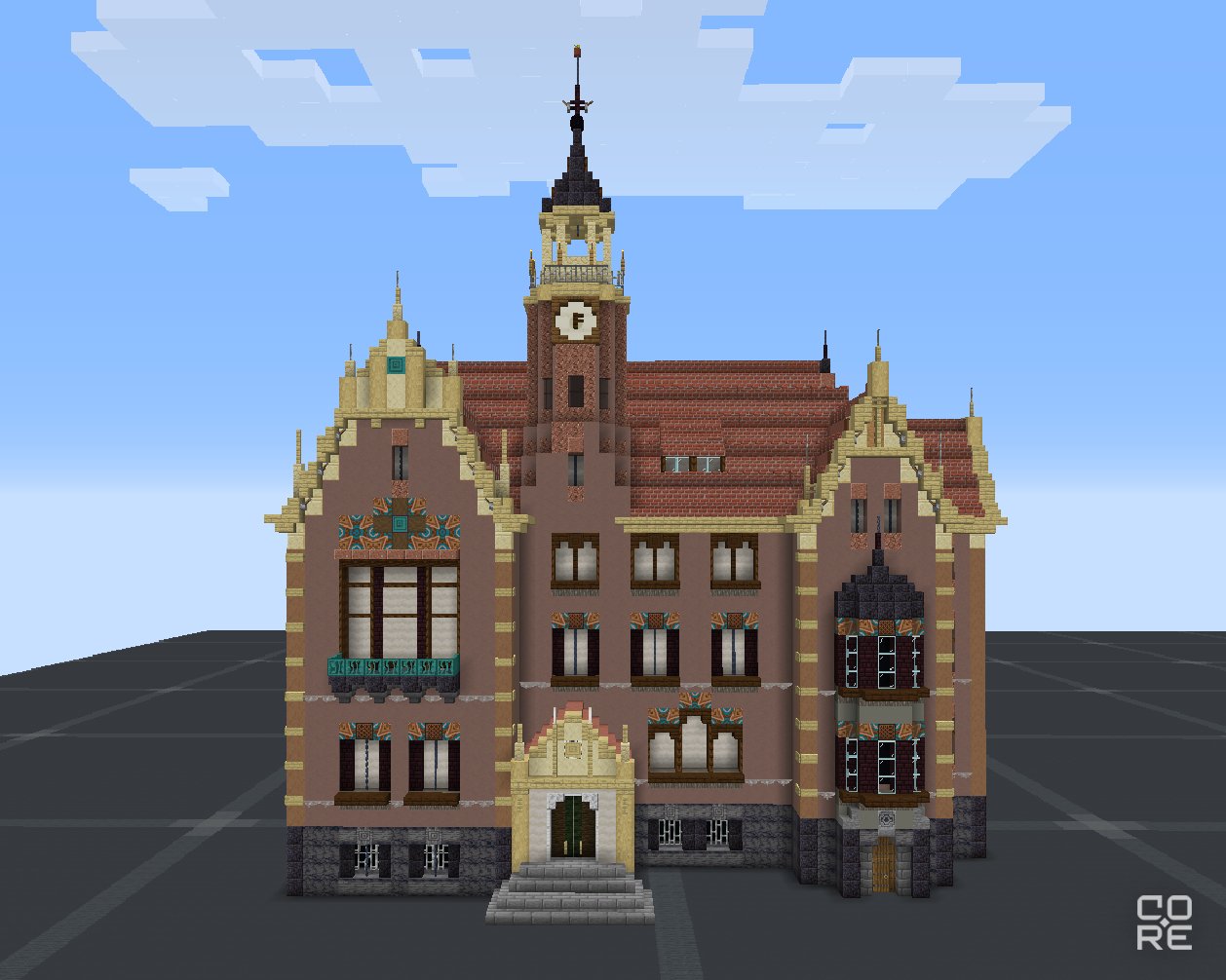 Minecraft Town Hall Ideas