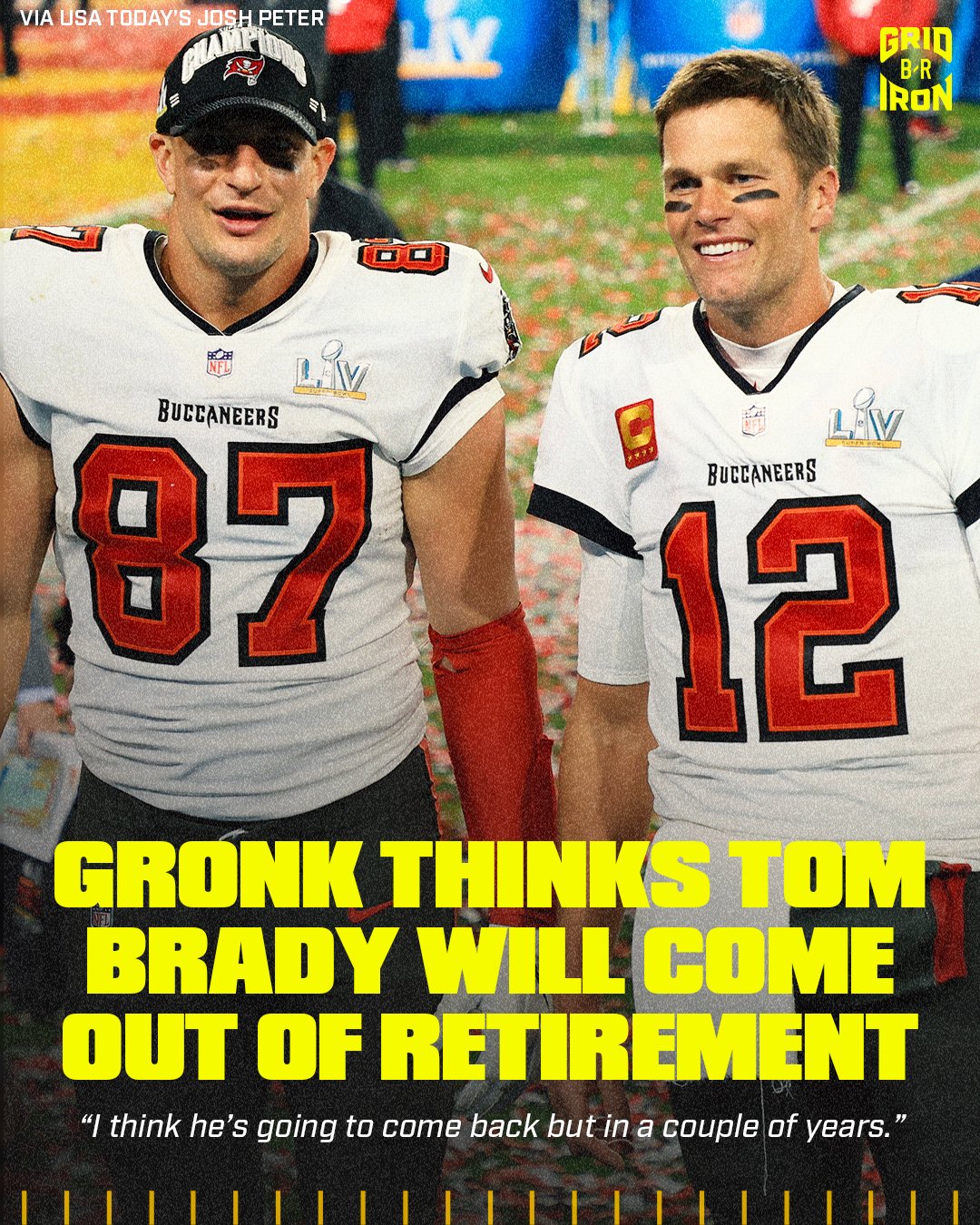 Gronk Brady Memes