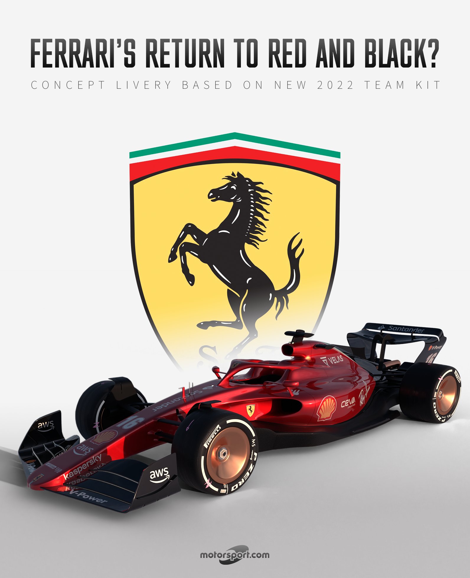 Black Ferrari 2022
