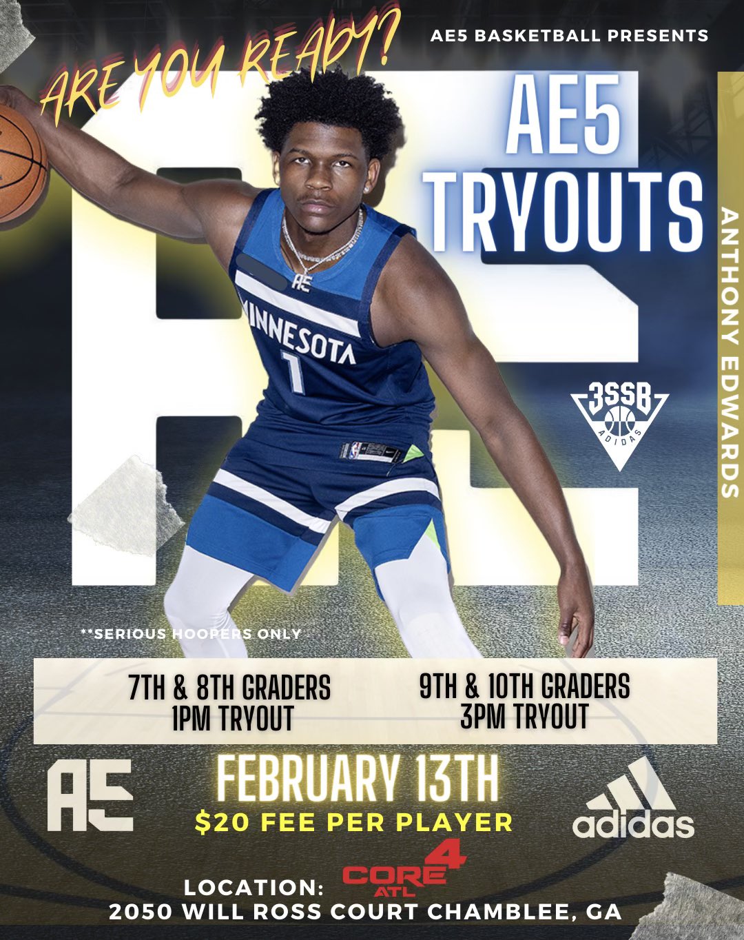 Anthony Edwards 2022