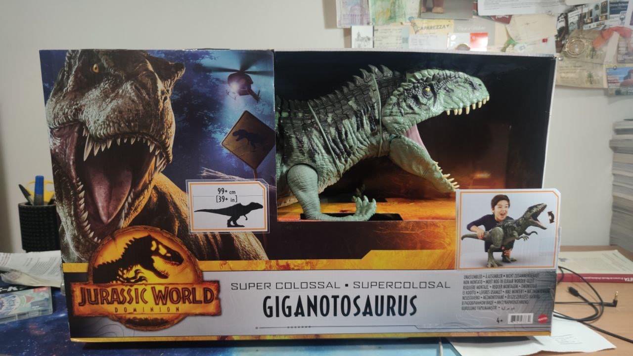Mattel Jurassic World Dominion Huge Giganotosaurus Tyrannosaurus Rex