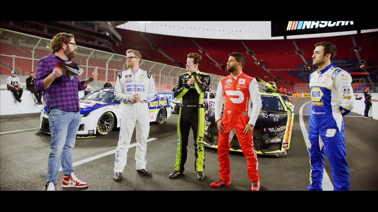 Nascar On Nbc On Twitter Ryan Blaney Chaseelliott Bubbawallace