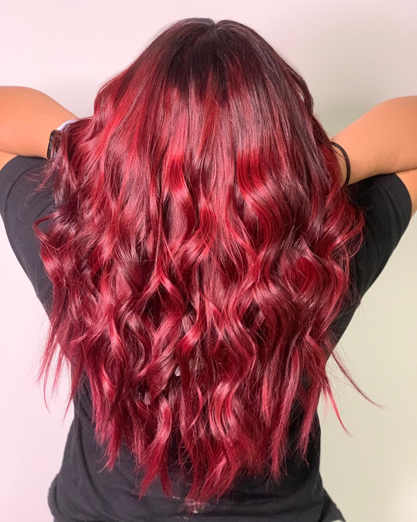 Vampire Red Over Brown