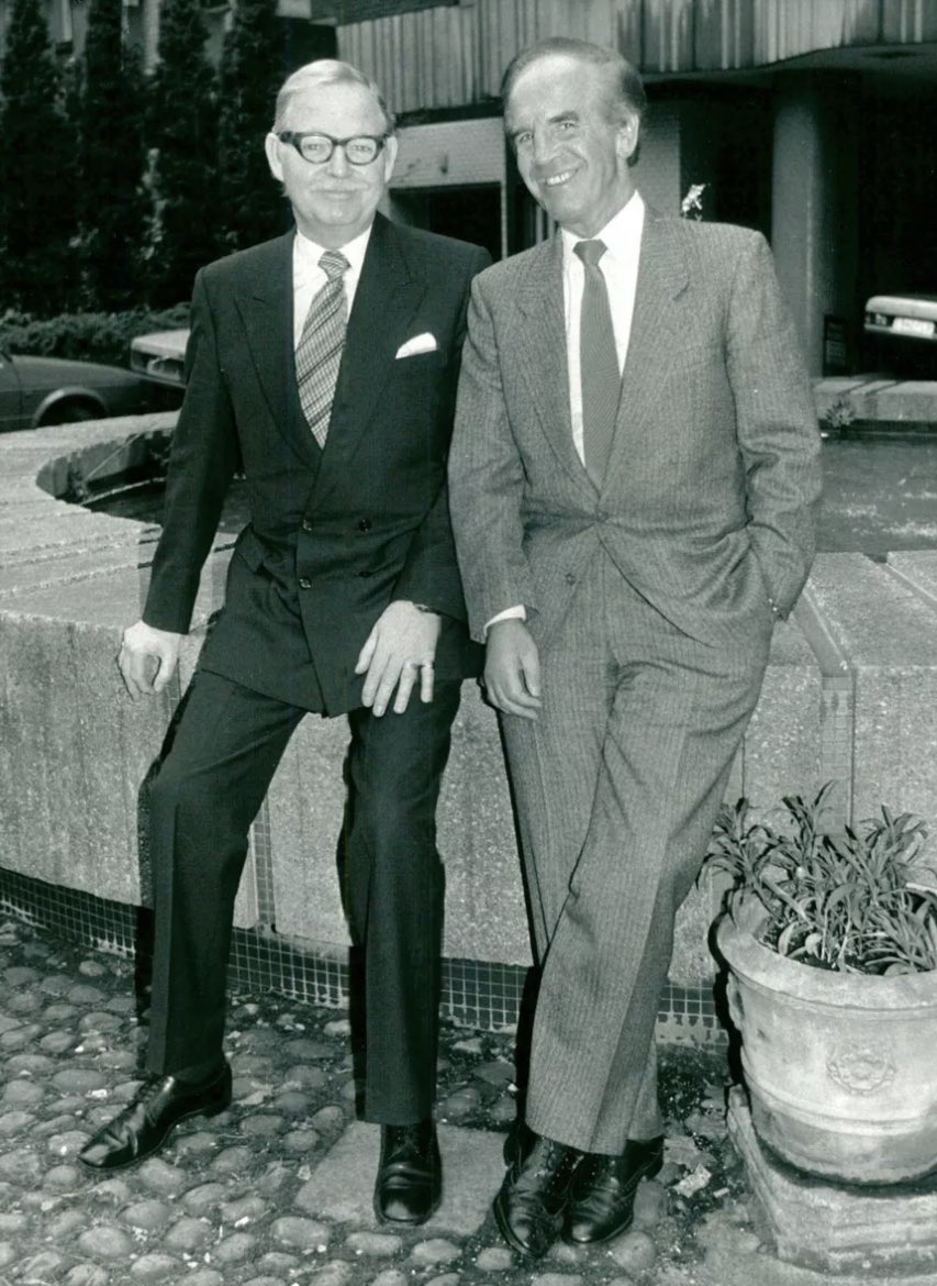 London Boxing History on Twitter: "Wily veteran fight promoters Mike Barrett and Mickey Duff are ...