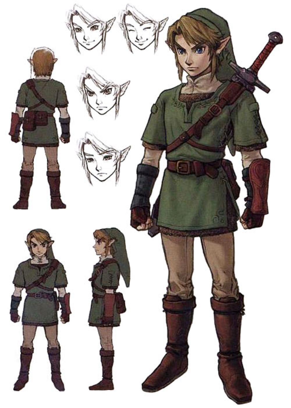 Princess Zelda Twilight Princess Concept Art