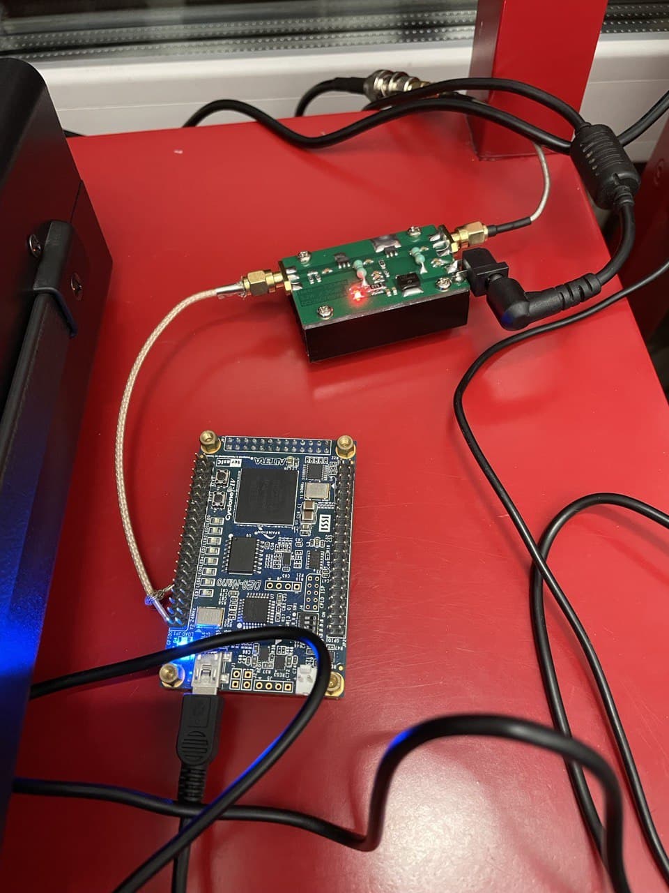 krikzz on Twitter: "Today i tried to build fpga based WSPR transmitter using DE0-Nano+amp ...
