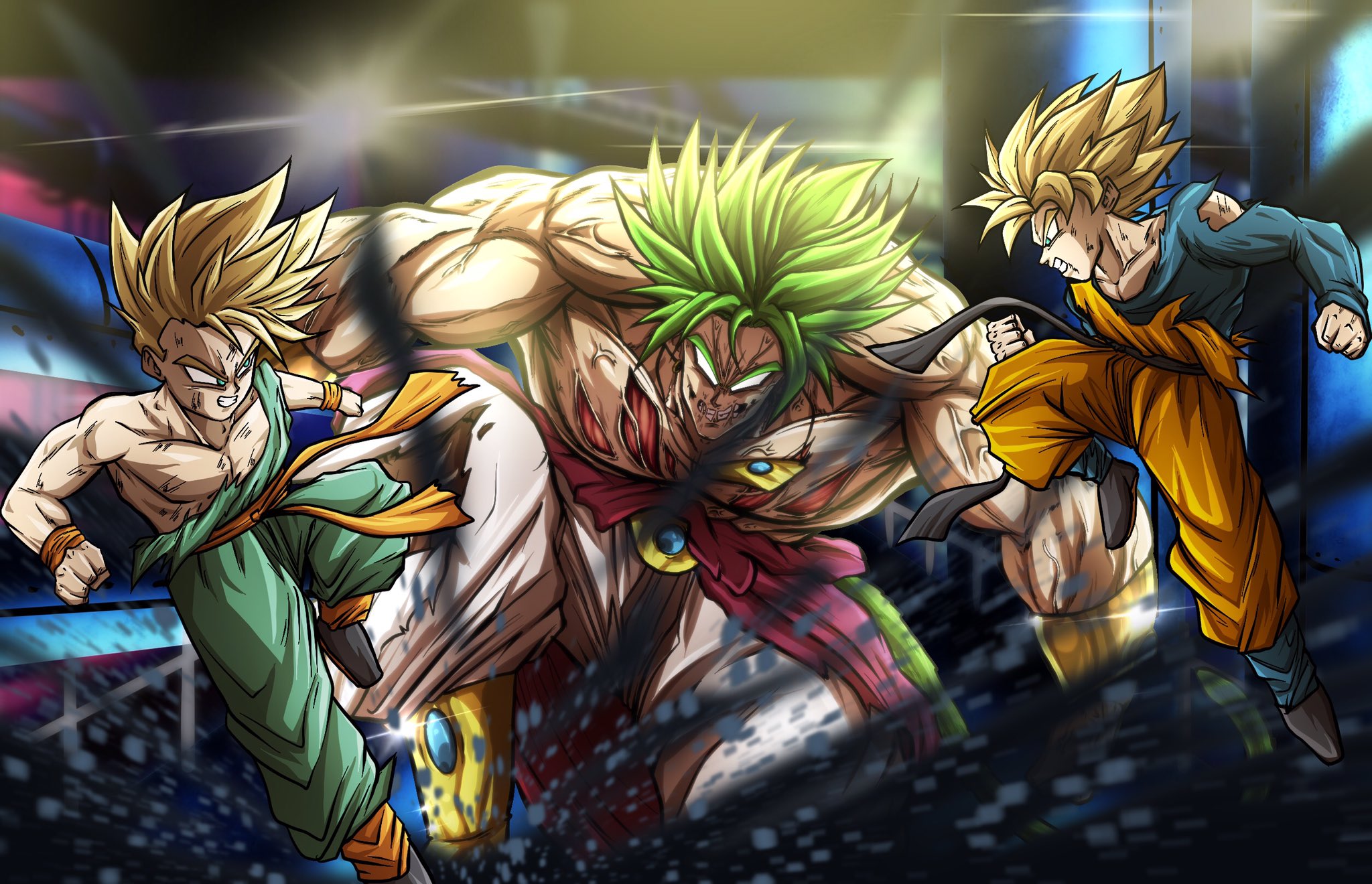 Bio Broly Vs Broly