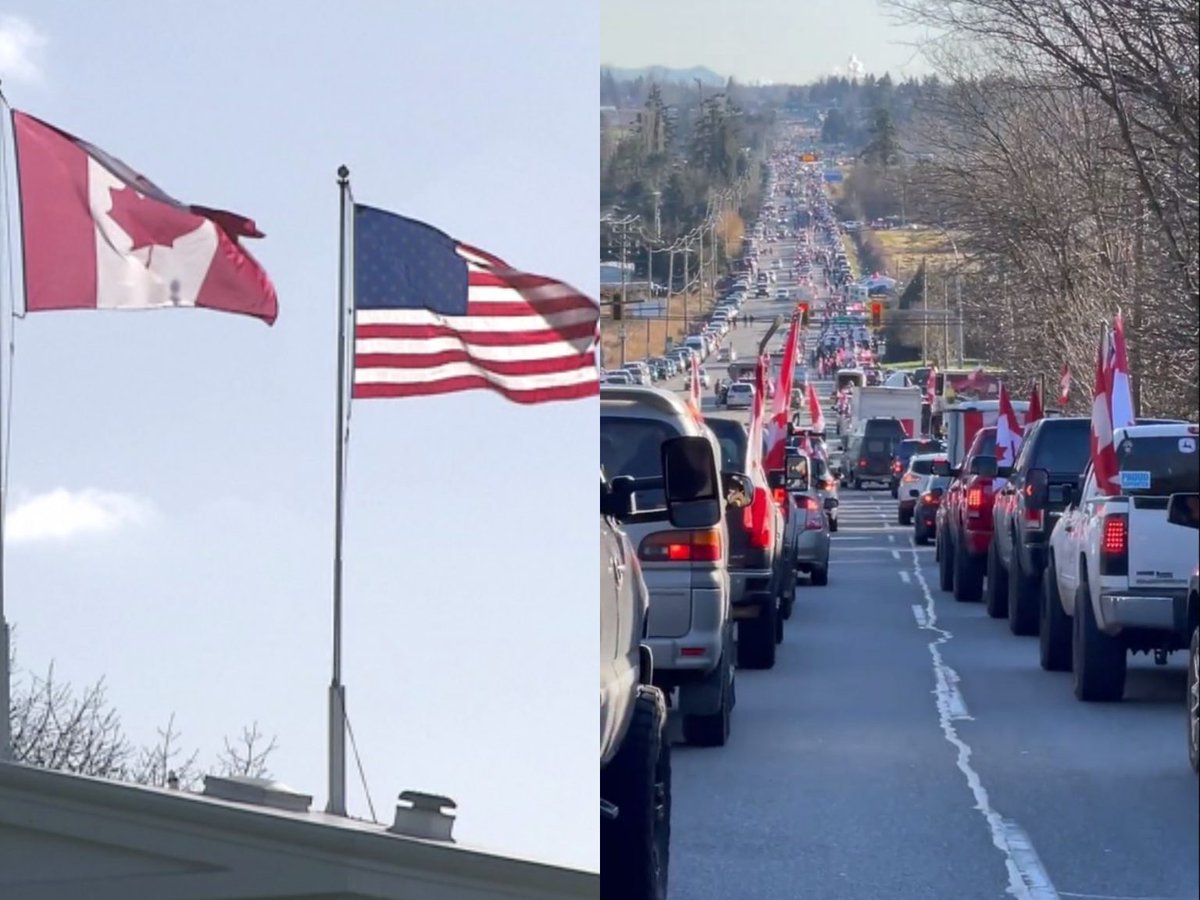 UPDATED: After closing the Pacific Highway Border Crossing, live ...