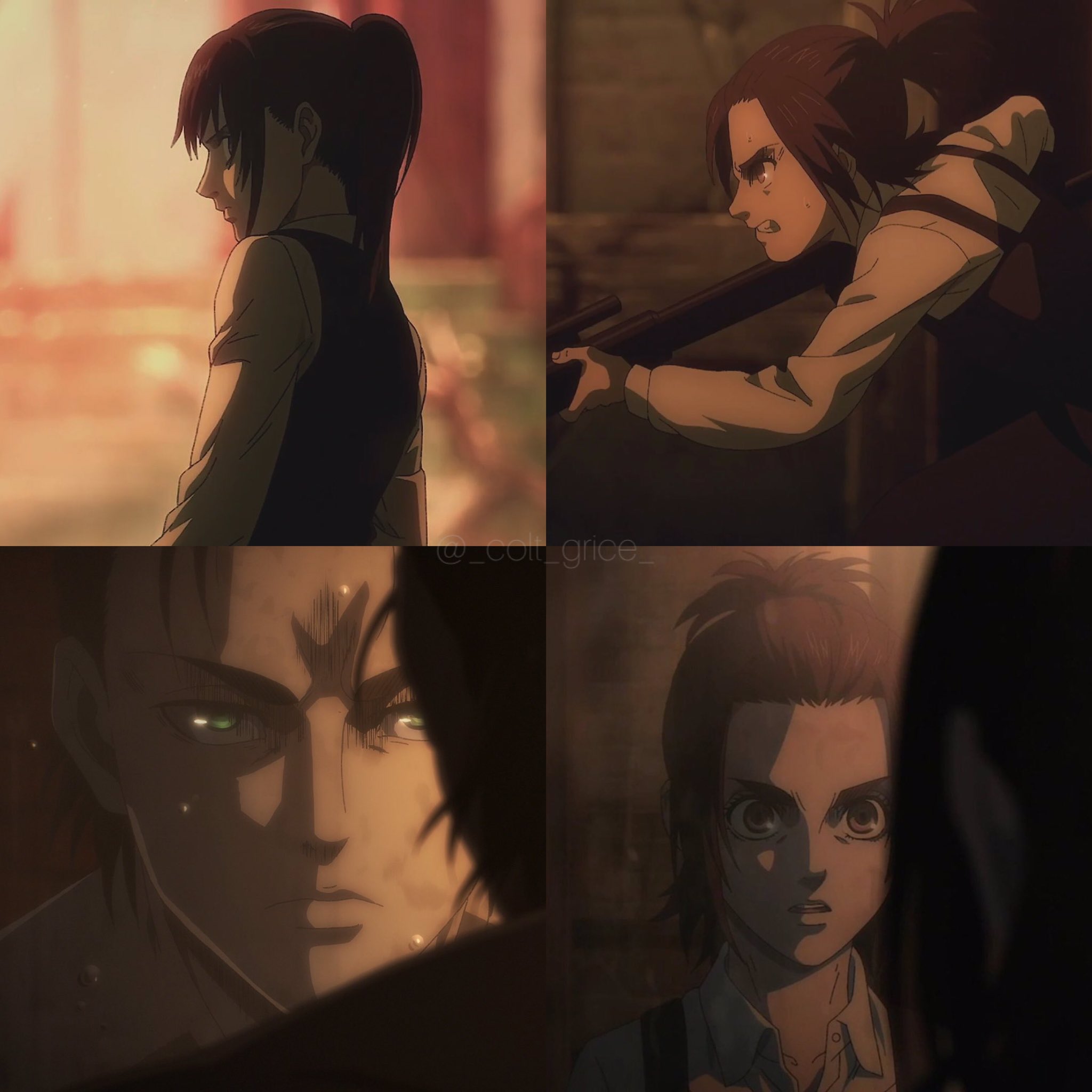 Attack On Titan Sasha X Eren