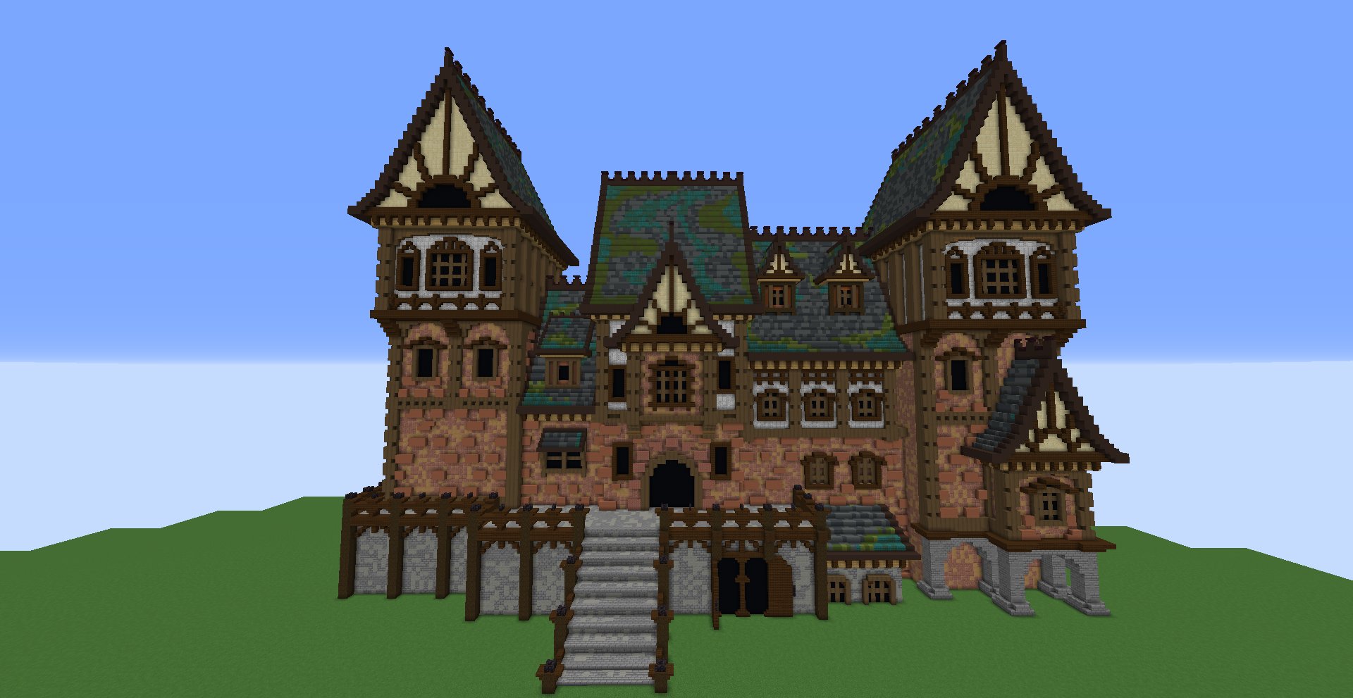 Minecraft Gothic Manor