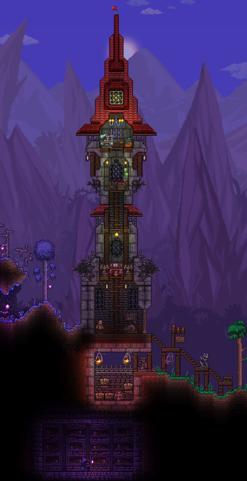 Terraria Tower House