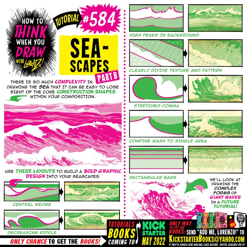 Etheringtonbrothers On Twitter New Tutorial Seascapes Pt 2 From The Howtothinkwhenyoudraw